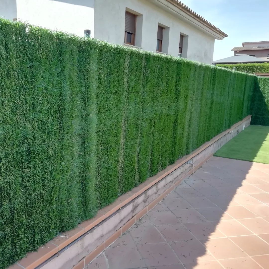 Distintos pales de seto artificial 100% nacional – Trabajos realizados ...